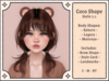 Second Life Marketplace - AGATHIST - COCO SHAPE - EvoX Halle 3.1