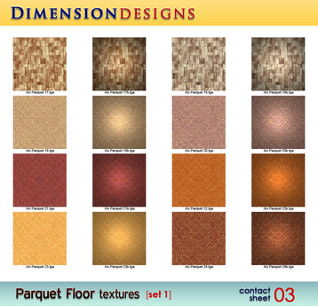 Second Life Marketplace - Dimension Designs Parquet Floor Textures (set 1)