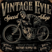 Second Life Marketplace - Motorcycle Shop Sign-Vintage Evil