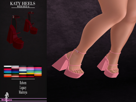 Second Life Marketplace - Katy Heels Demo Hud