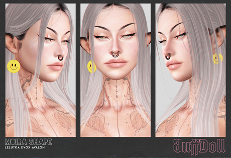 Second Life Marketplace - [BuffDoll] - Moira Shape