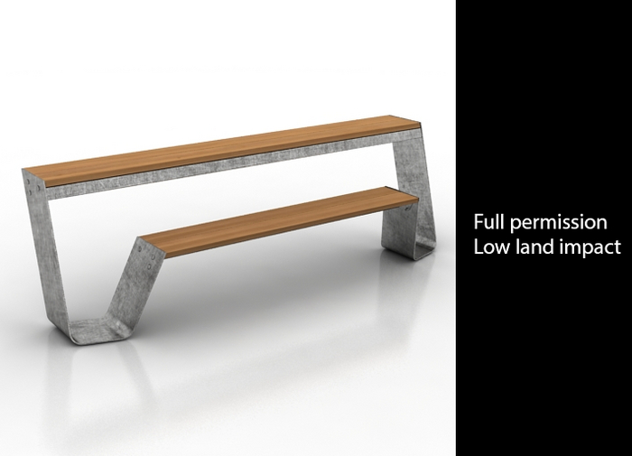 Second Life Marketplace - Bench