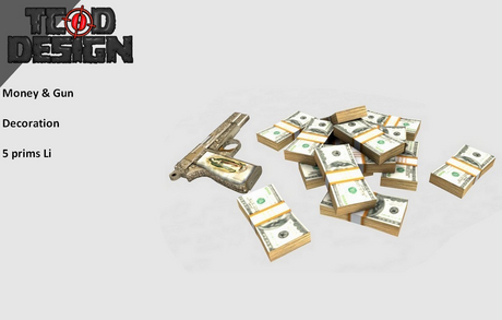 Second Life Marketplace - Money & Gun [ADD ME]...