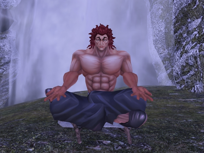 Second Life Marketplace - Yujiro Hanma - Avatar| 8 pose menu Version ...