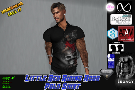 Second Life Marketplace - Little Red Riding Hood Polo Unpack Hud
