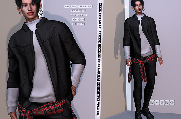 Second Life Marketplace - * N-Uno - Mason Outfit // DEMO