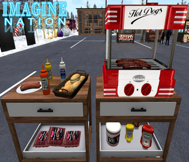 Second Life Marketplace - Imagine Hot Dog Machine