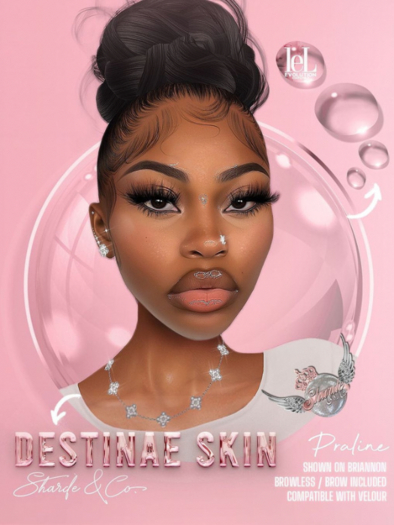 Second Life Marketplace - SHARDE $ Destinae Skin - EVO - Praline