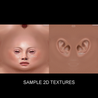 Second Life Marketplace - VELLUM ONDINE PSD SKIN TEMPLATE DEMO