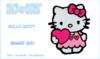 Second Life Marketplace - Icey-Hello Kitty Heart Rug