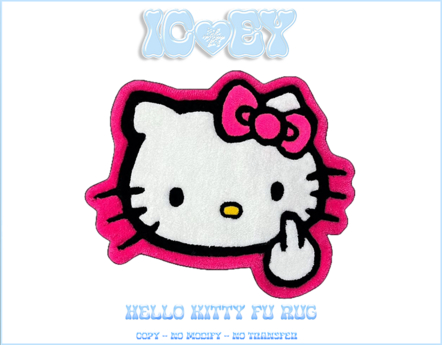 Second Life Marketplace - Icey-Hello Kitty FU Rug