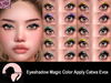 Second Life Marketplace - Eyeshadow Magic color For Catwa Head Evox