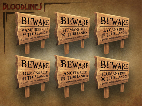 Second Life Marketplace - The Bloodlines Friendly Sign