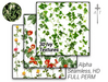 Second Life Marketplace - [AT] 30 Seamless Ivy Alpha Textures (FULL PERM)