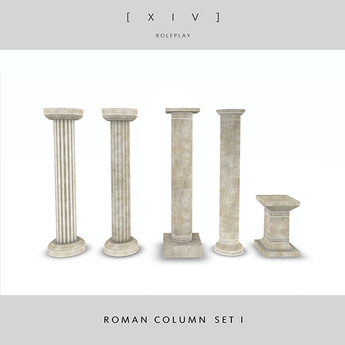 Second Life Marketplace - [XIV] Roman Column Set I