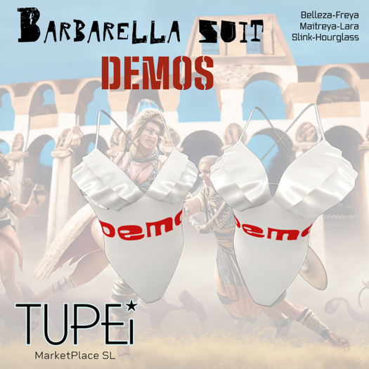 Second Life Marketplace - TuPei Barbarella Suit - DEMOS