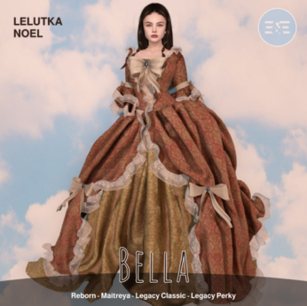 Second Life Marketplace - E&E - BELLA SHAPE for LELUTKA EVOX NOEL