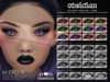 Second Life Marketplace - [Celesticat] Obsidian Eyes - Pk 1