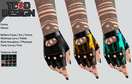 Second Life Marketplace - Glover Fanny ~ Textures Hud ~ DEMO