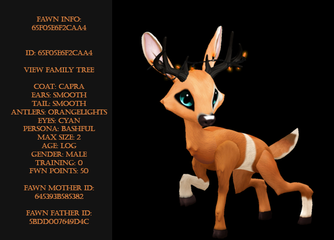 Second Life Marketplace - Fawn Male, cute breedable creatures, Capra ...
