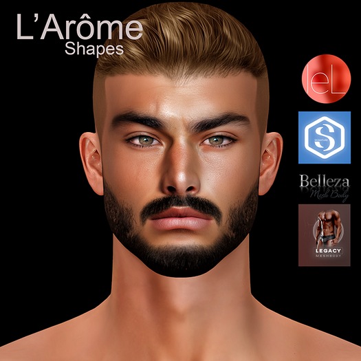 Second Life Marketplace - ELDER BENTO MALE SHAPE FOR LELUTKA HEAD AARON ...