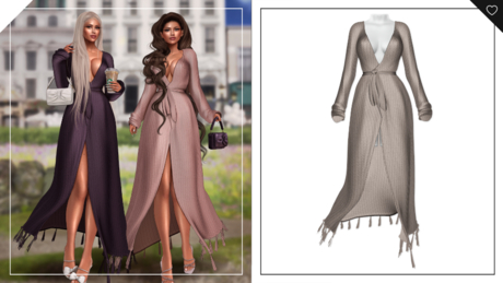 Second Life Marketplace - Havoc . Quinn Dress . Rust