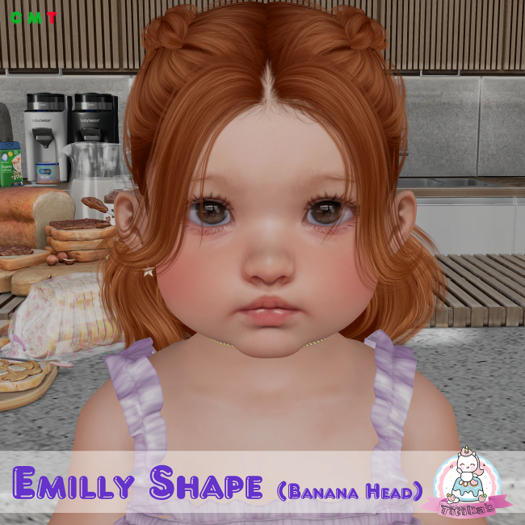 Second Life Marketplace - Titika's - Emilly Shape (Banana Head)