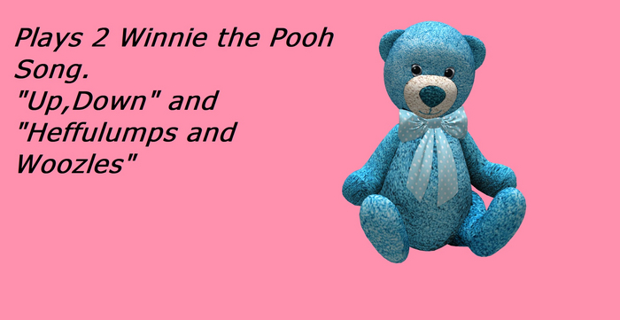 Second Life Marketplace - *MR* Winnie the Pooh Song bear (boxed)