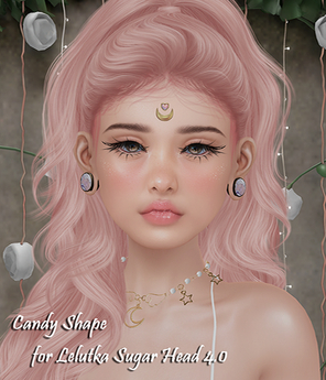 Second Life Marketplace - Candy Shape for Lelutka Sugar Head 4.0 by Sleepy