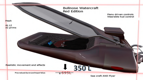 Second Life Marketplace - Bullnose RED
