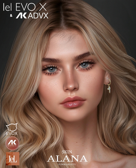 Second Life Marketplace - E.BEAUTY - ALANA SKIN VELOUR - SNOW [LELUTKA ...