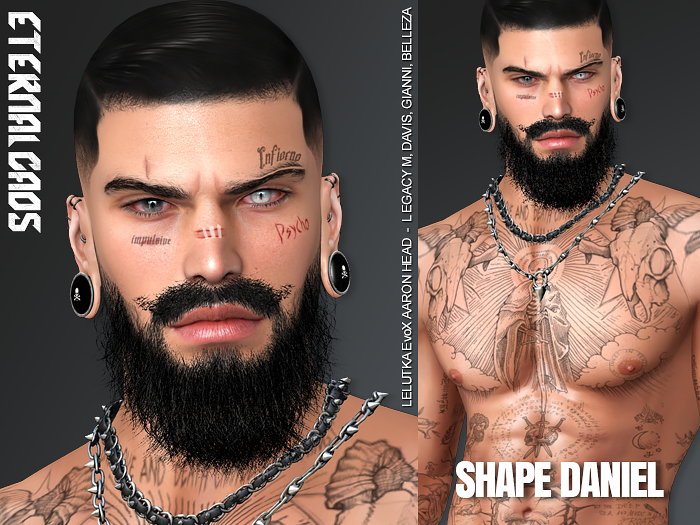 Second Life Marketplace - Eternal Caos - Shape DANIEL EvoX AARON