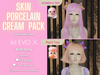 Second Life Marketplace - Skin Porcelain cream pack- UwU Kawaii Store