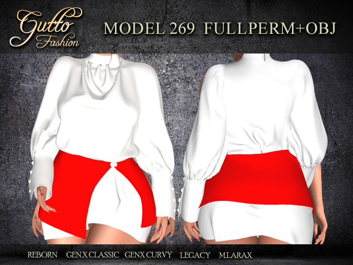 Second Life Marketplace - !GUTTO! MODEL 269 FULL PERM+OBJ