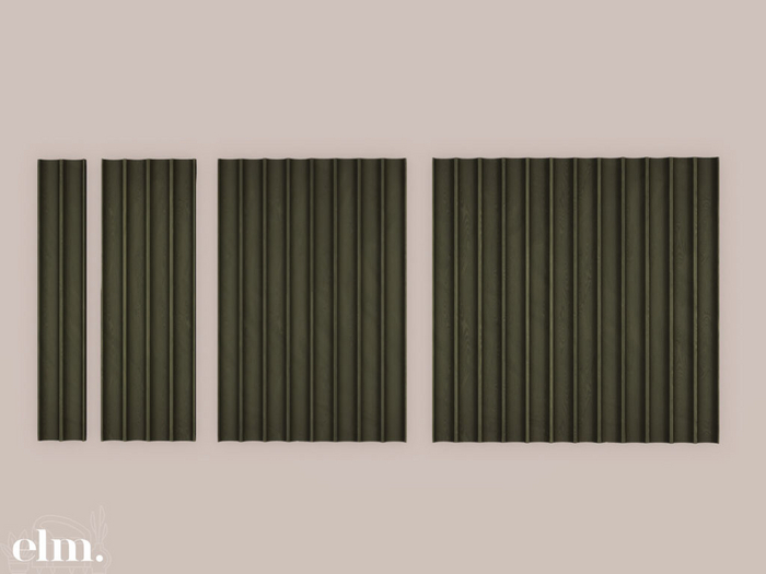 Second Life Marketplace - Elm. Alice Wall Panels [Gemtones]