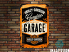 Second Life Marketplace - *Vintage Metal Sign - Harley Garage*