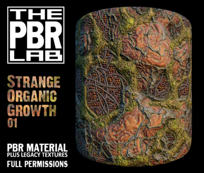 Second Life Marketplace - The PBR Lab - Strange Organic Growth ...