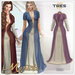 Second Life Marketplace - TRES - Merida Rose - Long & Short Sleeves ...