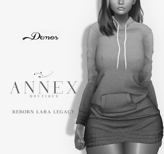 Second Life Marketplace - The Annex - Reese Hoodie DEMOS