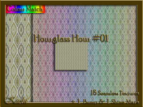 Second Life Marketplace - Hourglass Hour #01 Seamless Texture Pack