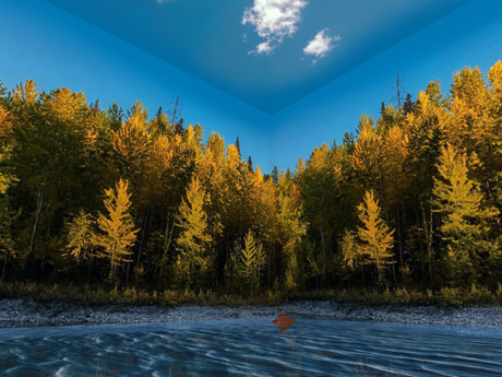 Second Life Marketplace - Autumn river Skybox