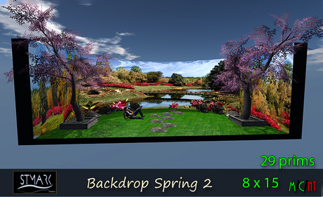 Second Life Marketplace - BACKDROPS PROMO SPRING 2