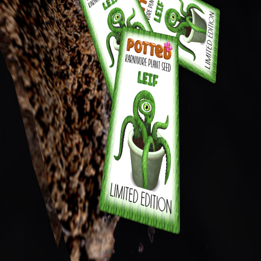 Second Life Marketplace - Potted: Karnivore Plant Seed: Limited Edition ...