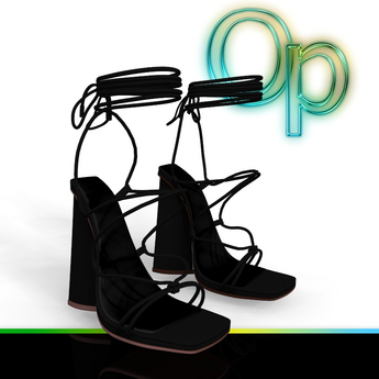 Second Life Marketplace - Black Sandals
