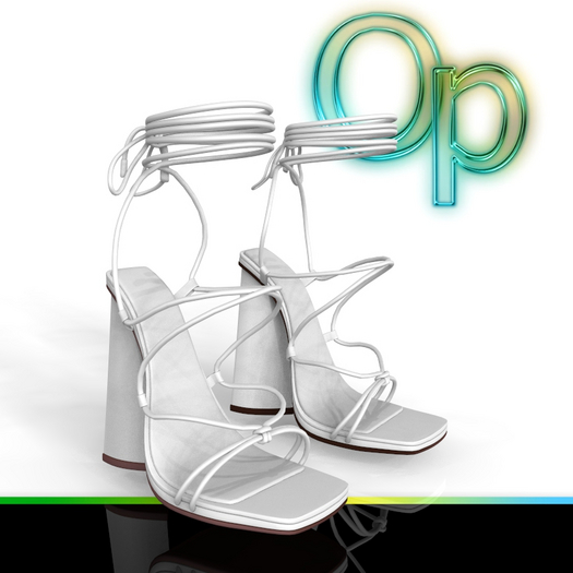 Second Life Marketplace - White Sandals