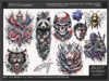 Second Life Marketplace - @PAA - Tattoo Texture Pack 816