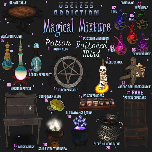 Second Life Marketplace - 04 UA: Magical Mixture 1-Potion of Vigor