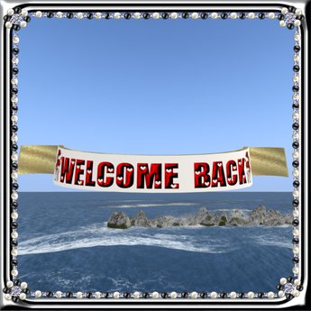 Second Life Marketplace - WBB2 - Welcome Back Teddy Banner