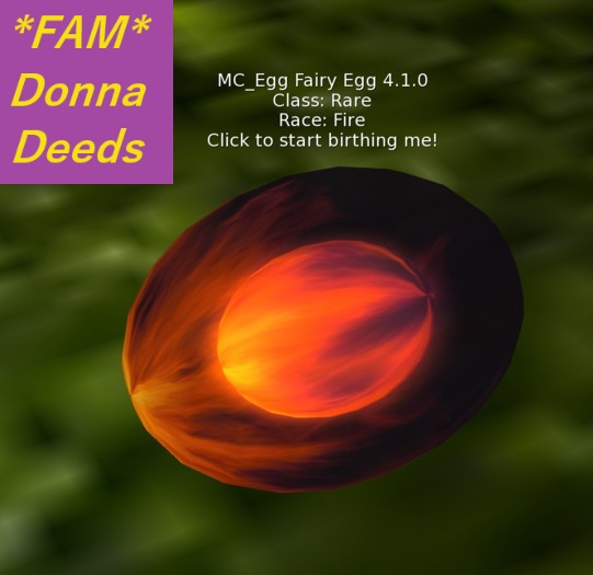 Second Life Marketplace - MC_Egg Rare Fire Fairy 4.1.0