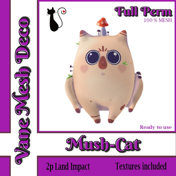 Second Life Marketplace - MUSH-CAT FULL PERM